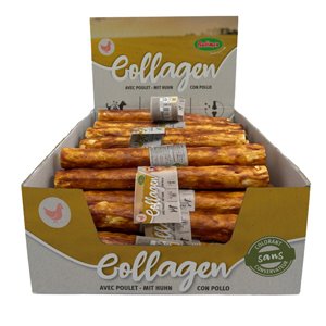 EXP. STICK COLAGENO CON POLLO 25 cm. (40) en el catálogo de Perros Snacks
